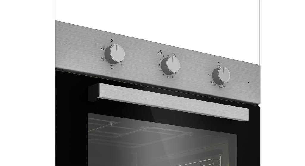 Defy Slimline 600 Static Eye Level Stainless Steel - DBO484E | Drommedaris